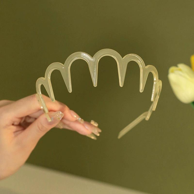 Korean-Style Anti-Slip Teeth Headband, 2026 Design for Face Washing ...