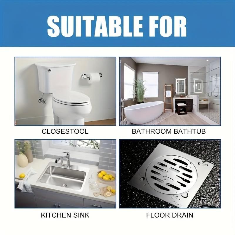 12pcs Drain Cleaning Tablets, Effortless Toilet, Sink & Sewer ...