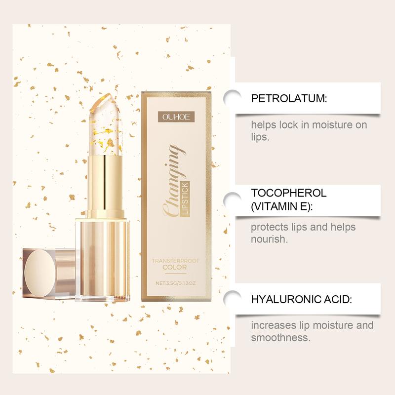 Color Changing Lip stick, Transferproof Color Changing Lipstick, Gold ...