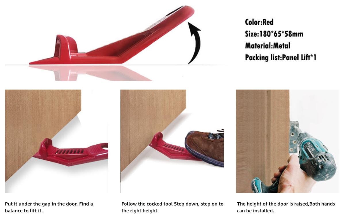 Multifunctional drywall panel lifter and drywall edge file, bottle ...