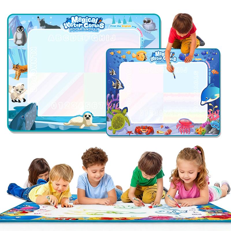 Magic Water Cloth Writing Board, Durable Drawing Pad, reusable graffiti ...