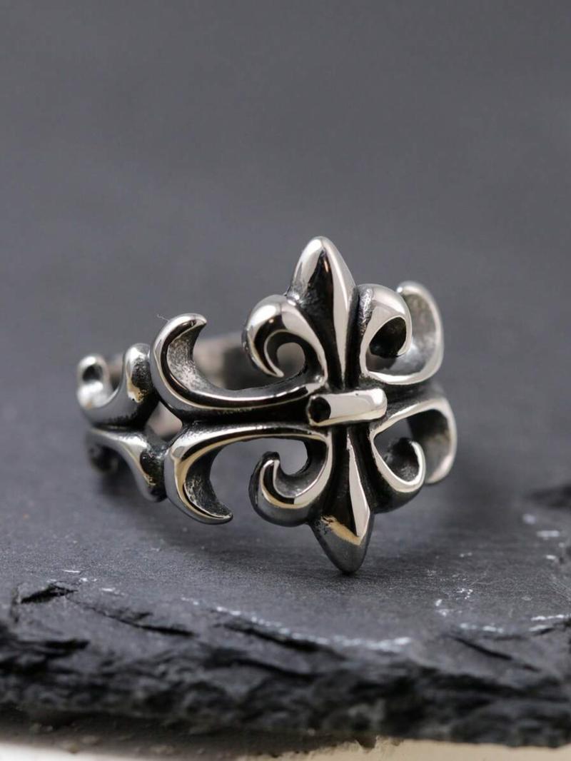 Punk Style Ring for Men, Cool Gift Idea, Party Accessory, Unique ...