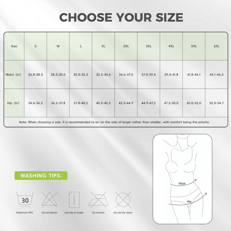 QOU Plus Size High Waist Tummy Control Shorts,Shapewear panty,Butt Lift ...