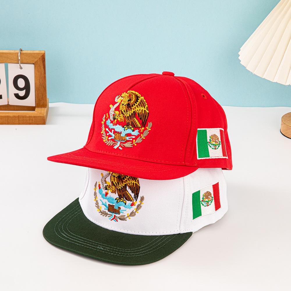 2026 New Arrival Mexican Style Flat Brim Baseball Cap, Multi-color ...
