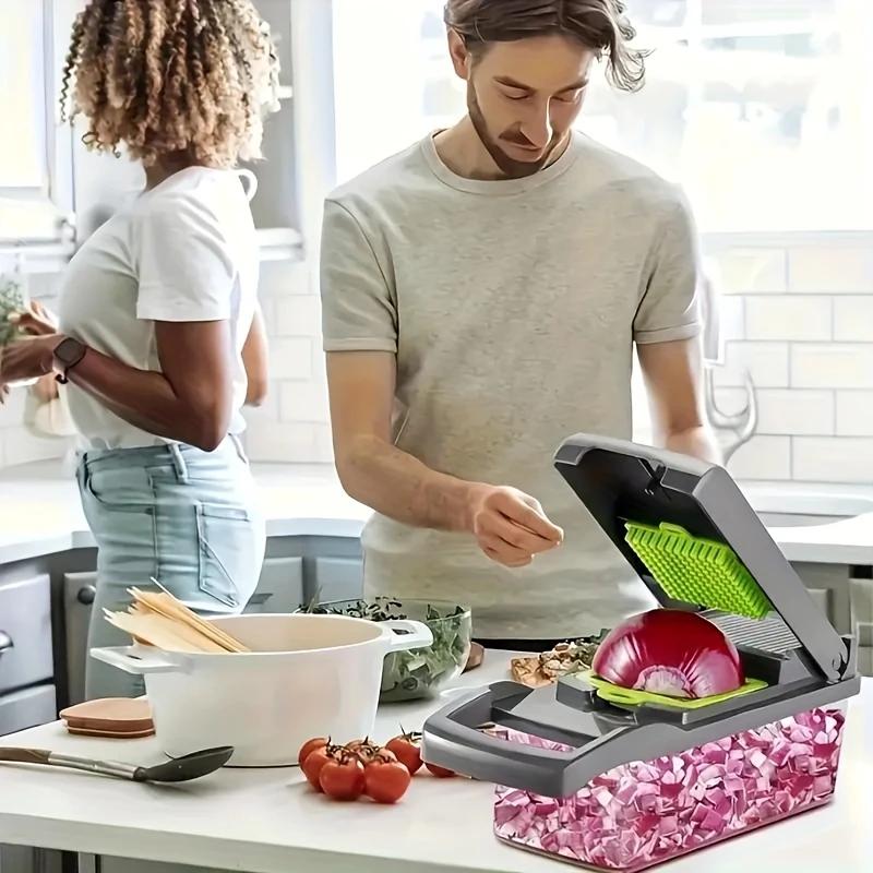 BlakeFridaySalelimit 50 Multifunctional Vegetable Chopper with Blades ...