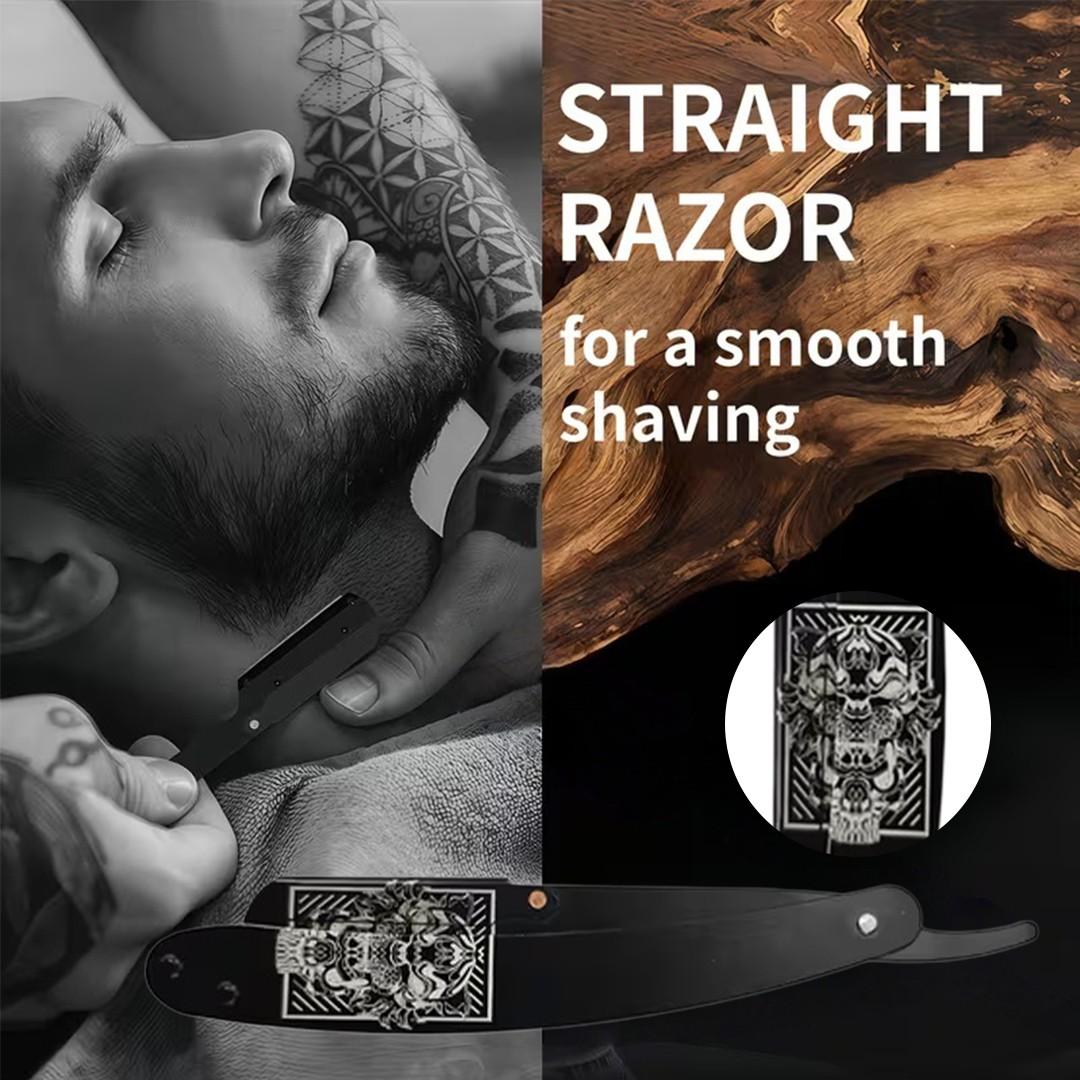 Men's Straight Razor Kit, Including 10pcs Stainless Steels Blades ...
