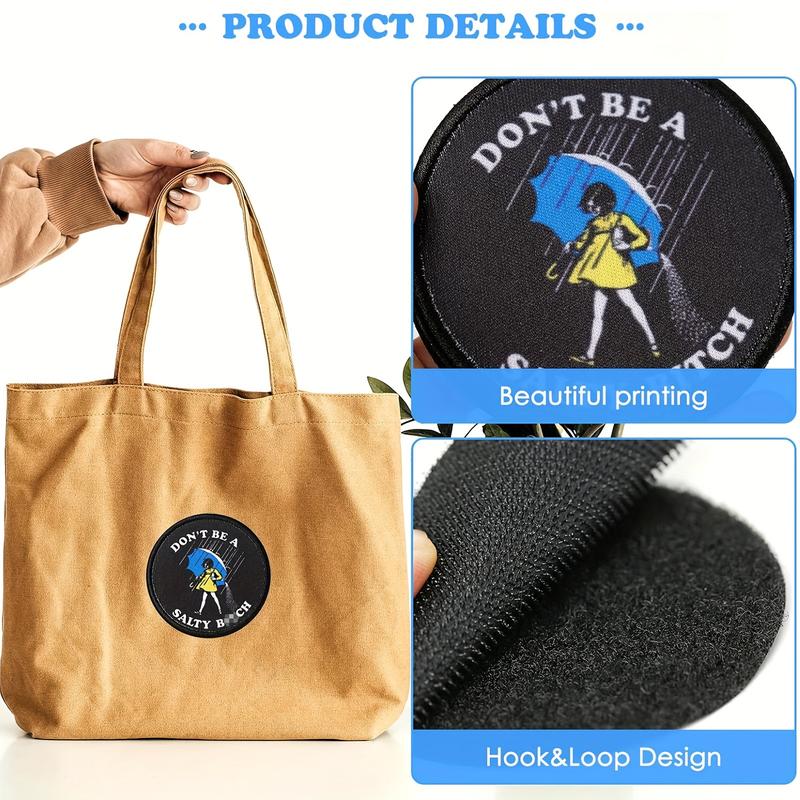 Round Girl Pattern Embroidery Design Patch, Funny Quote Patch for Hats ...