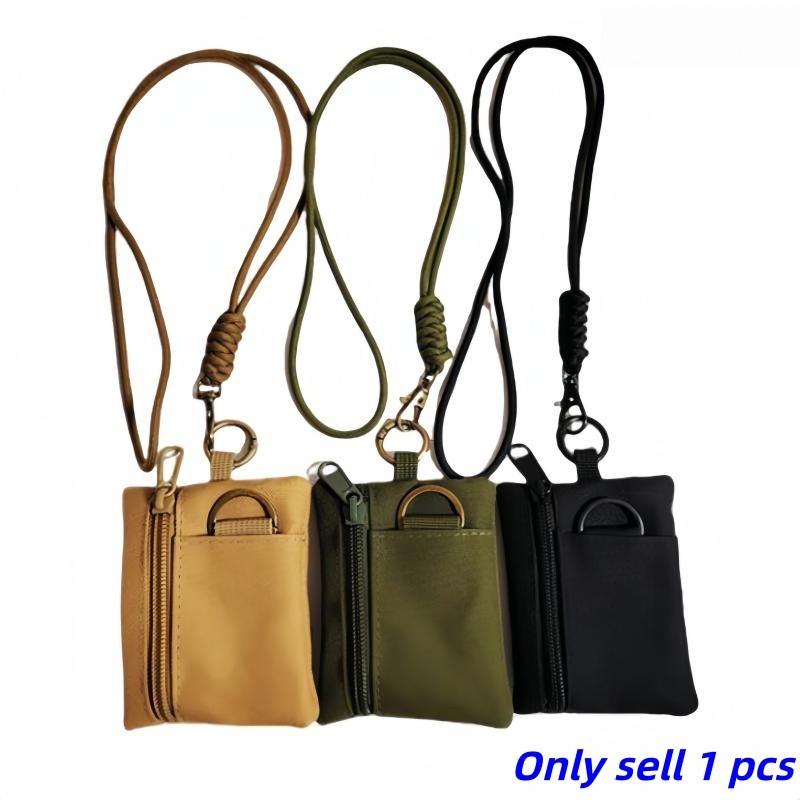 Outdoor Tactical Multifunctional Durable Hanging Rope Earphone Bag, 1 ...