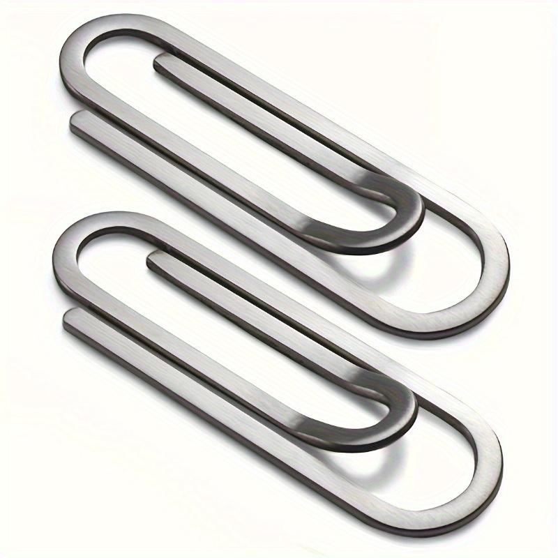 2pcs/4pcs Stainless Steel Metal Money Clip Card Holder for Men - TikTok ...