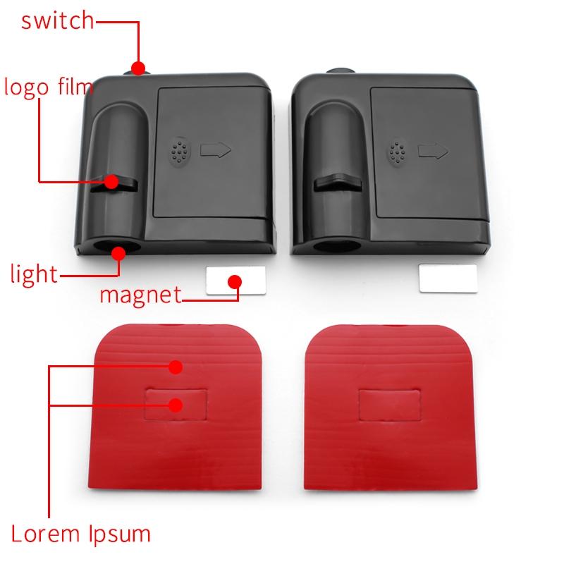 LED Car Door Emblem Light, LED Car Lights, Wireless Laser Projector ...