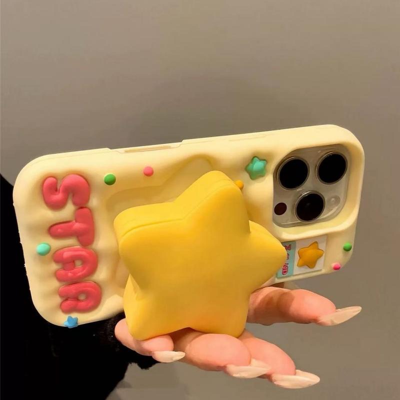 [Xg] Cartoon three-dimensional star mirror bracket is suitable for ...