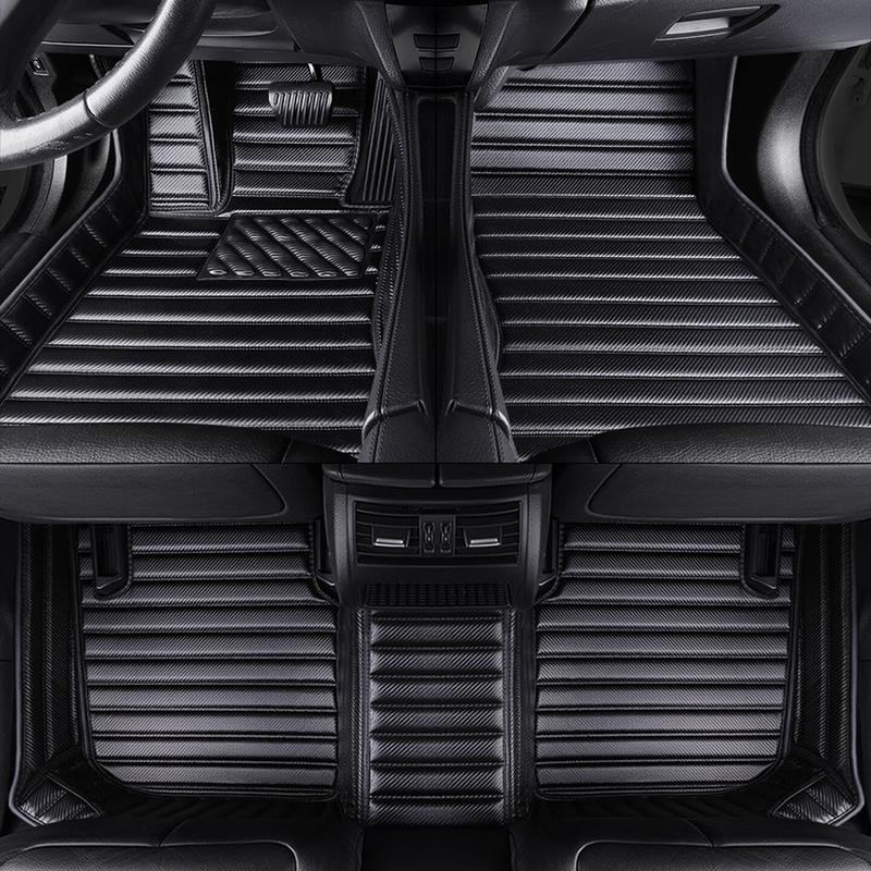 Car Floor Mat For BMW X4 G02 2019-2022 Full Set Cushion Luxury Front ...