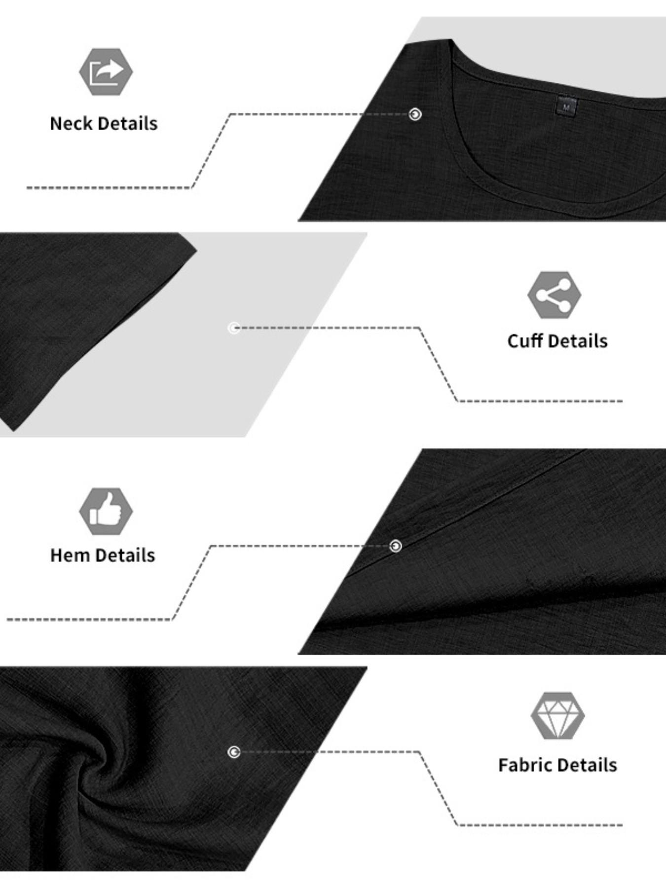 Men's Summer Gold Octopus Print Retro Hip Hop Linen T-Shirt, Short ...