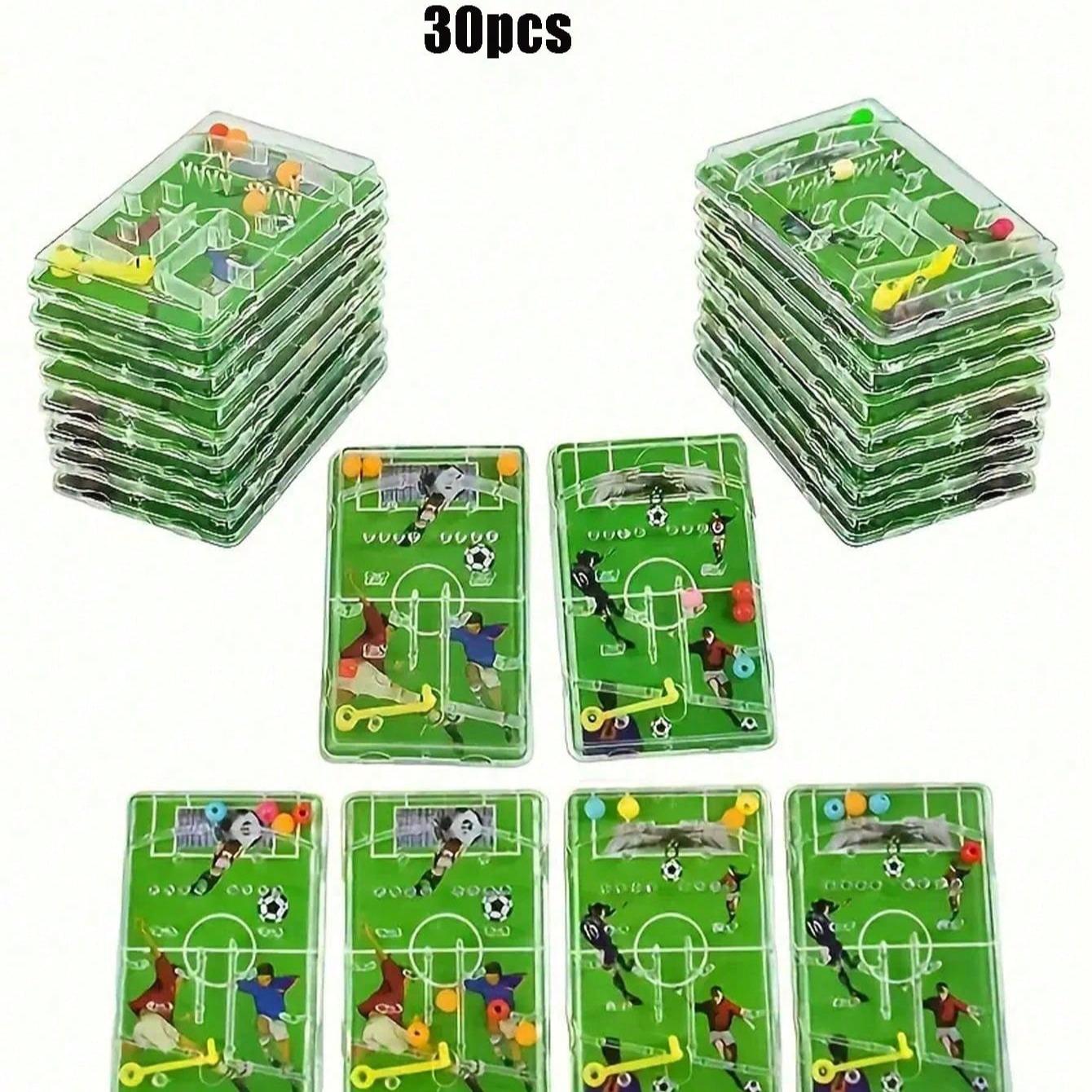 5/10/15/20/30 Piece Football Maze Game Set, Birthday Party Favors Toy ...