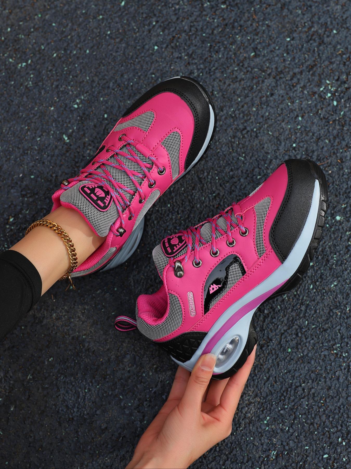 Women's High-Quality Lace-Up, Fashionable Comfortable Outdoor Sports ...