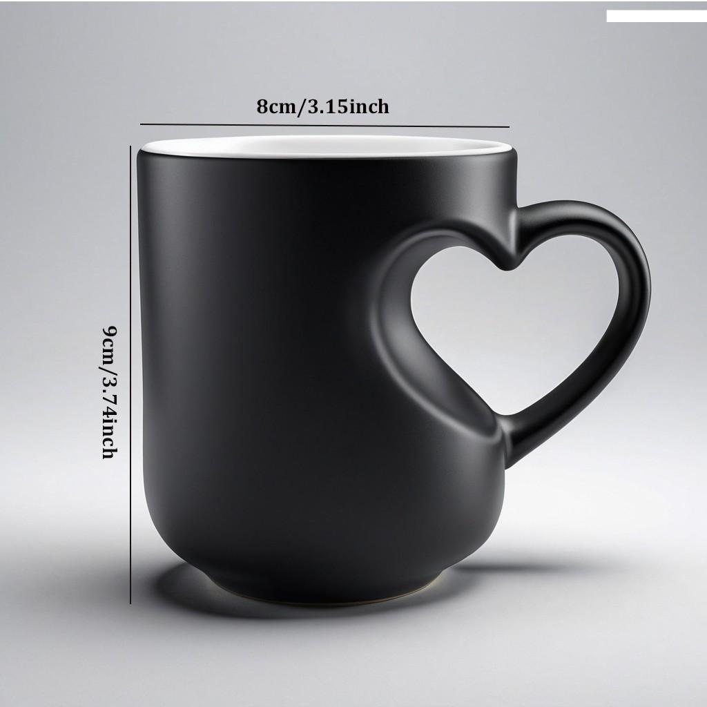 Magic Color - Changing mug Heart - Handle Mug Cup,BEST DAD EVER Happy ...