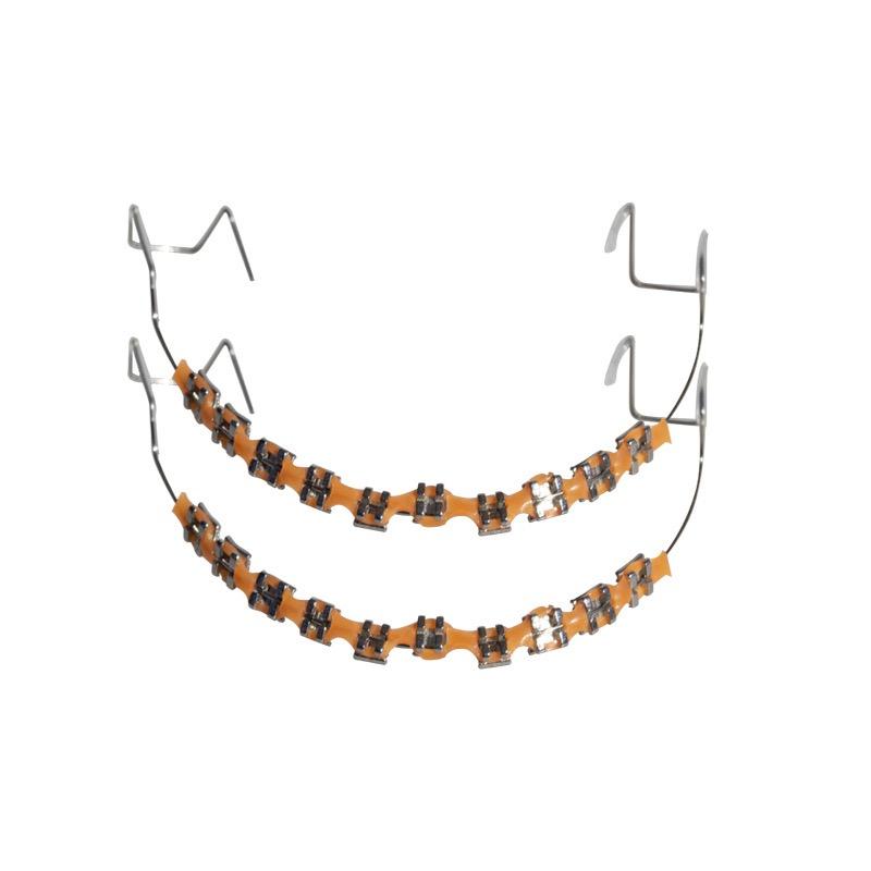 Temporary Braces 2-Piece Set Fashion Zipper Decoration Teeth, with ...