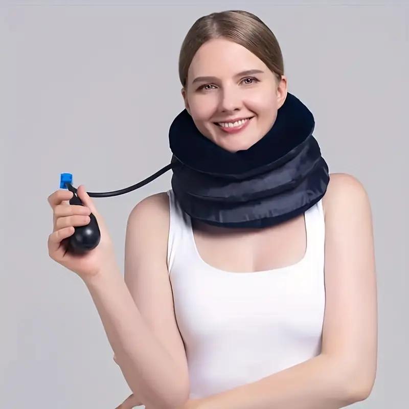 Cervical Neck Traction Device for Instant Neck Pain Relief - Inflatable ...