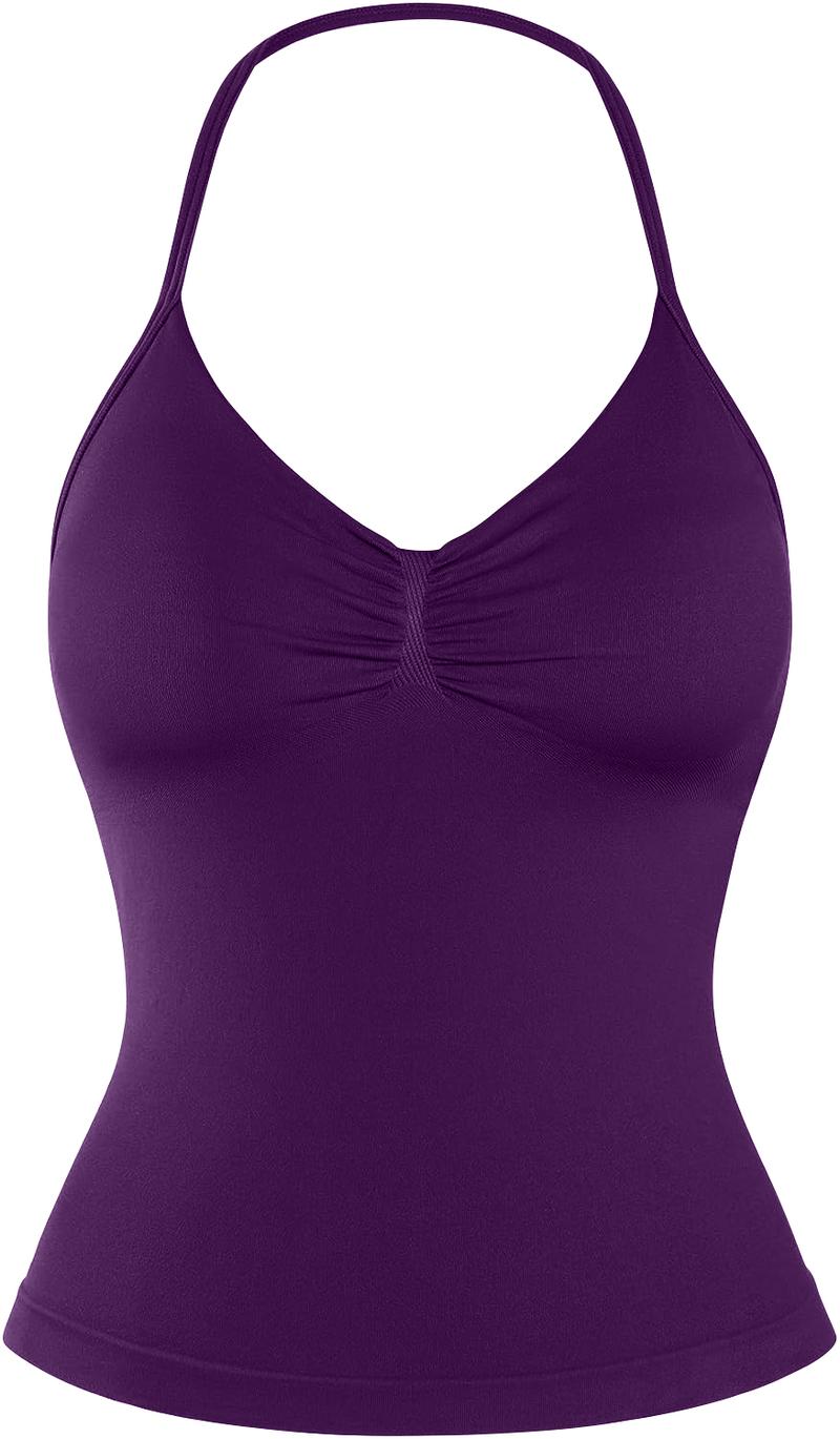 DEEFY Impact Longline Strappy Top Sports Yoga Impact Tanks Women ...