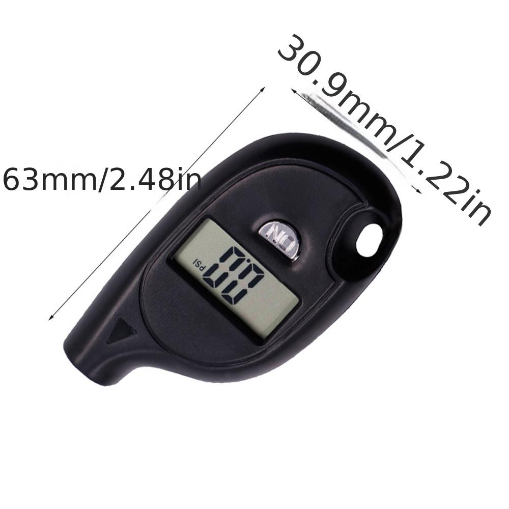 Mini Tire Pressure Gauge LCD Digital Tire Pressure Gauge Tester Tool ...