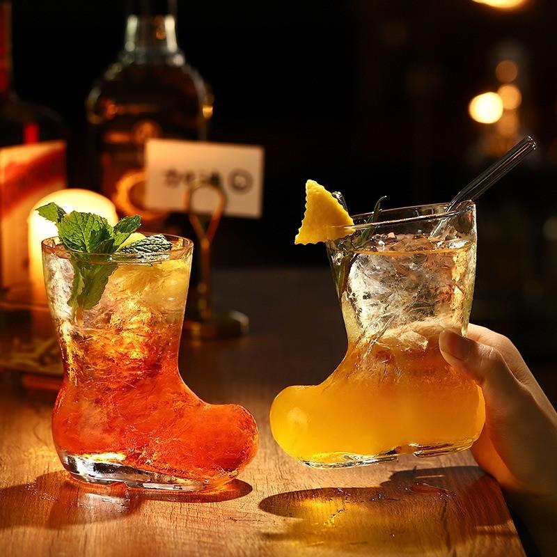 Vintage Ripple Cocktail Glass Cup, 10.5 Oz Retro Drinking Glassware ...