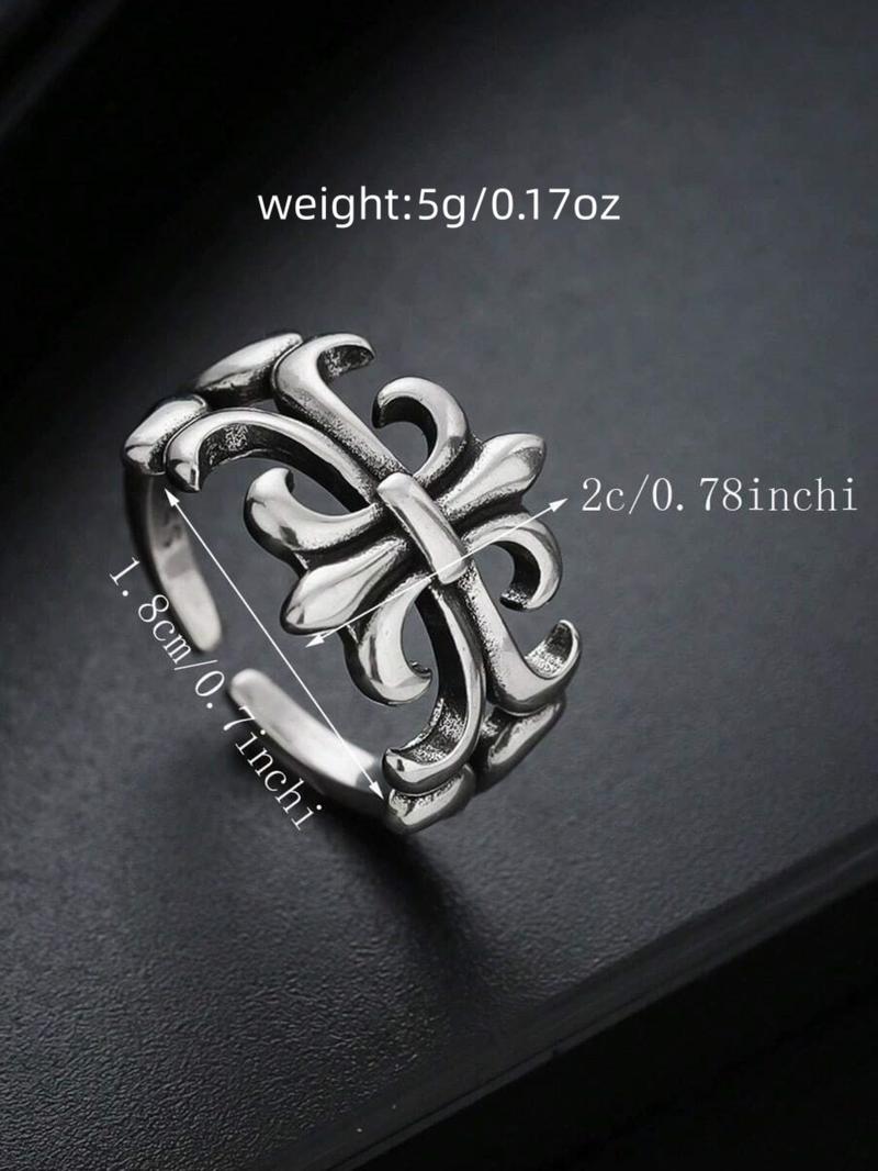 Punk Style Ring for Men, Cool Gift Idea, Party Accessory, Unique ...