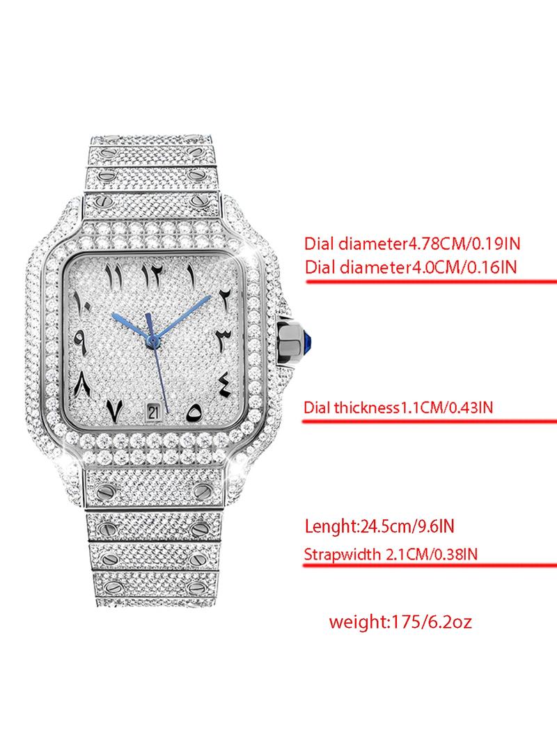 Luxury Fashion Moissanite Automatic Mechanical Watch, Durable Watch ...