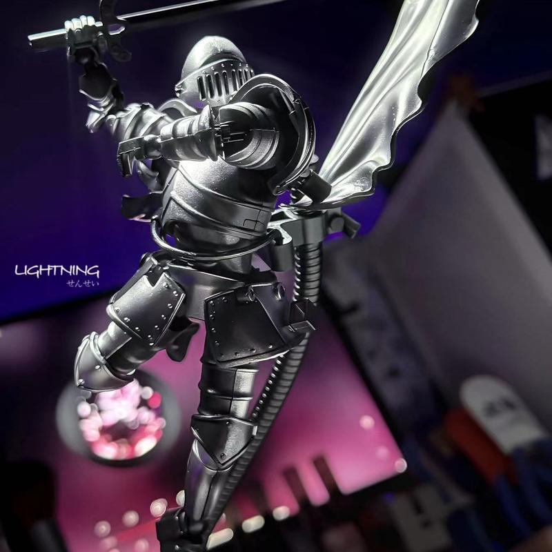 Medieval Knight Action Figure, Multi-joint Movable Knight Figure with ...