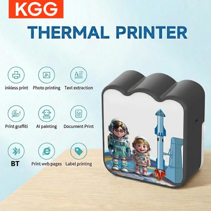 Mini Printer Portable Label Printer Student Homework Learning ...