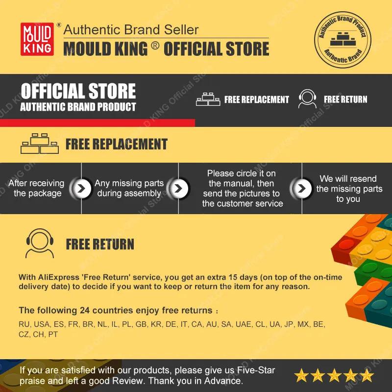 Mould King 10225 Technical Engine Toys The Motorized V8 Engine Building ...