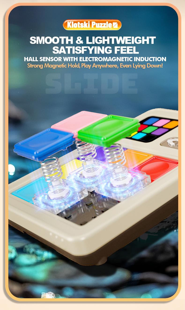 BRRRRT Huarongdao Smart Puzzle, Electronic Sliding Puzzle Game ...