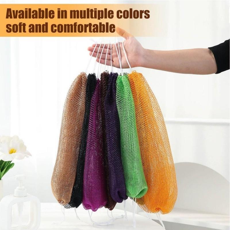 African Net Sponge Authentic with Knots, African Exfoliating Net Sponge ...