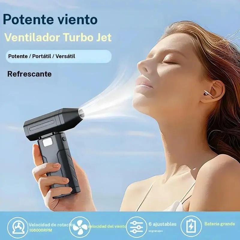 Compressed air blower, electric 108,000 rpm, mini fan with 6 speeds ...