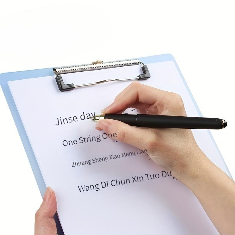 1pc A5 Clip Writing Pad Board Clip, Reusable Plastic Writing Pad ...