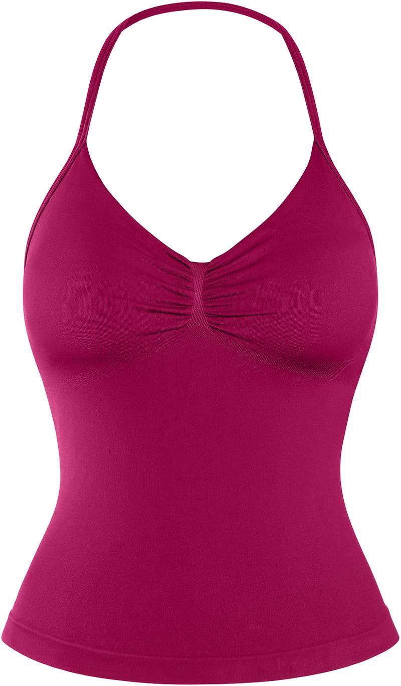 DEEFY Impact Longline Strappy Top Sports Yoga Impact Tanks Women ...