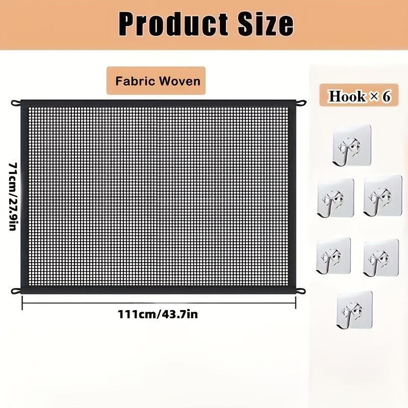 Foldable Pet Safety Gate for Cats and Dogs, No Drilling Installation ...