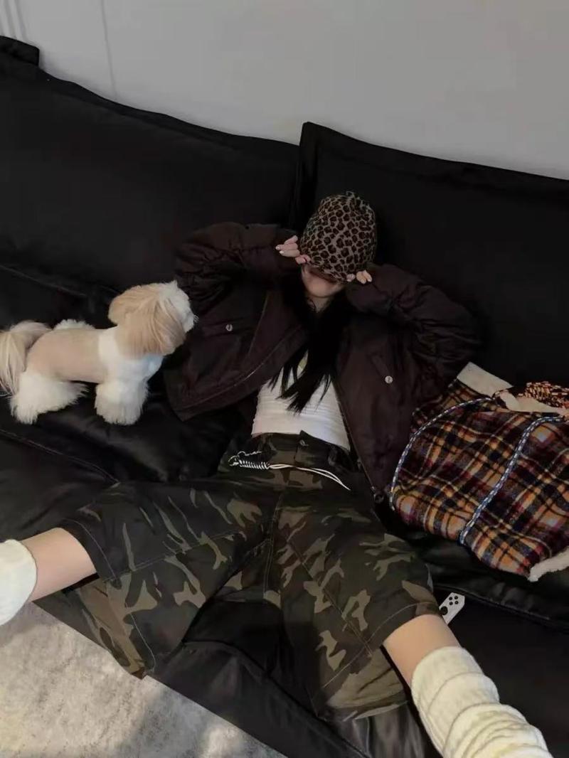 Boho Leopard Print Knit Beanie Hat - Warm & Stylish - TikTok Shop