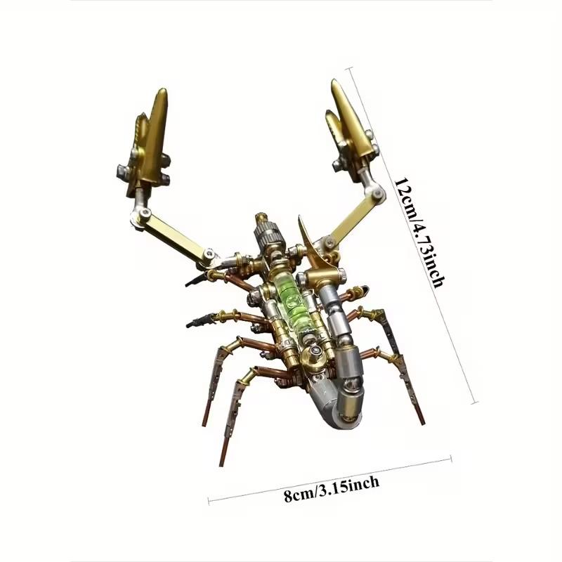 DIY Mechanical Punk Scorpion Model Kit, 3D Insect Assembly Set ...