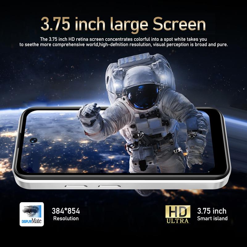 FUFFI Mini Smartphone Smart Phone 3.75-inch HD Screen Quad-core ...