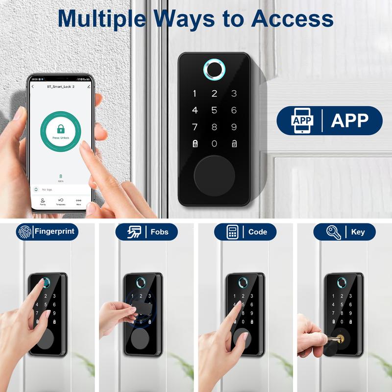 Smart Door Lock (Five Multi-Functional Features) An electronic ...