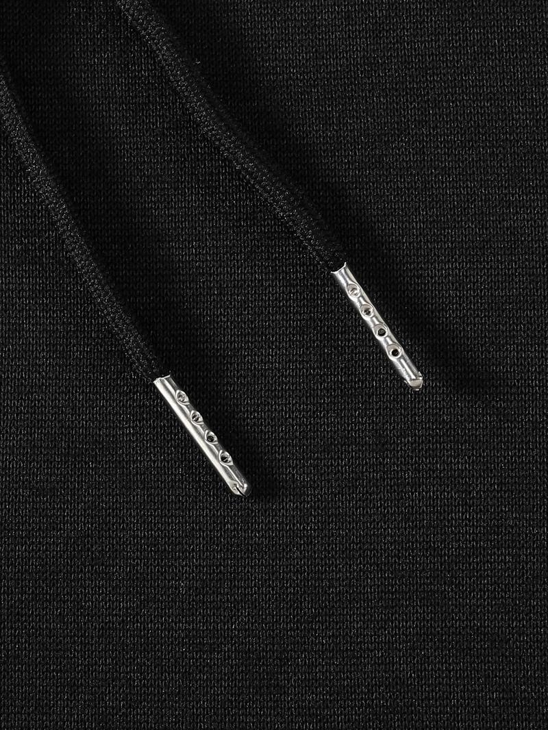 Men's Hooded Sweatshirt I'mpossible Vertical Print, Casual Streetwear ...