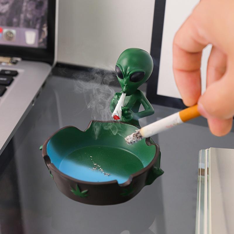 1pc, Ashtray, Exquisite Alien Creative Ashtray, Alien Personalized ...