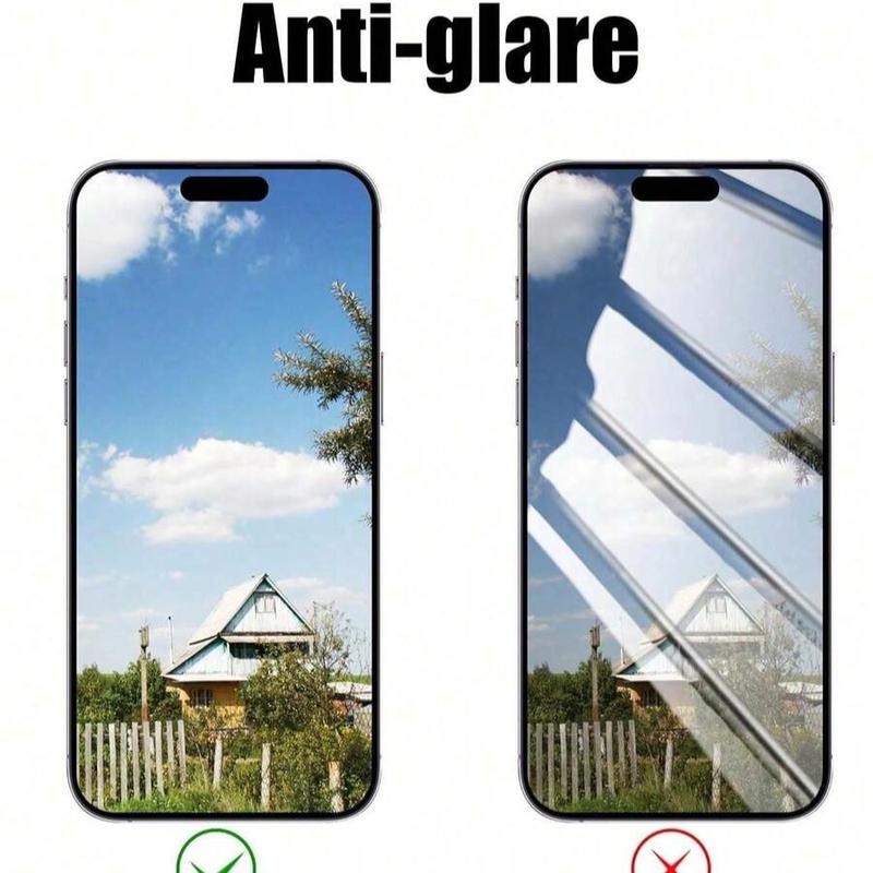 5-Pack Matte Privacy Screen Protectors, Compatible with iPhone 6–8, X ...