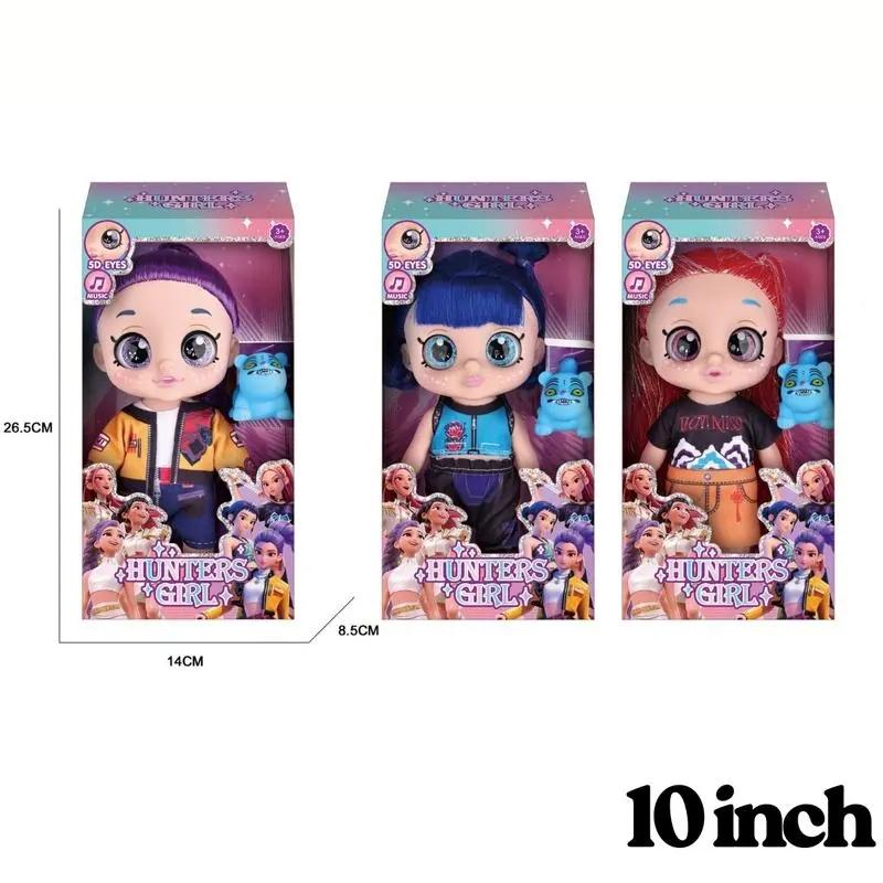 [Christmas Gift]K-pop Demon Hunters Anime action figure doll 5D Eyes 10 ...