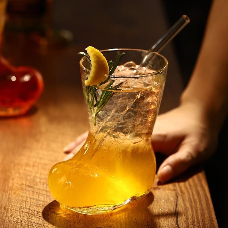Vintage Ripple Cocktail Glass Cup, 10.5 Oz Retro Drinking Glassware ...