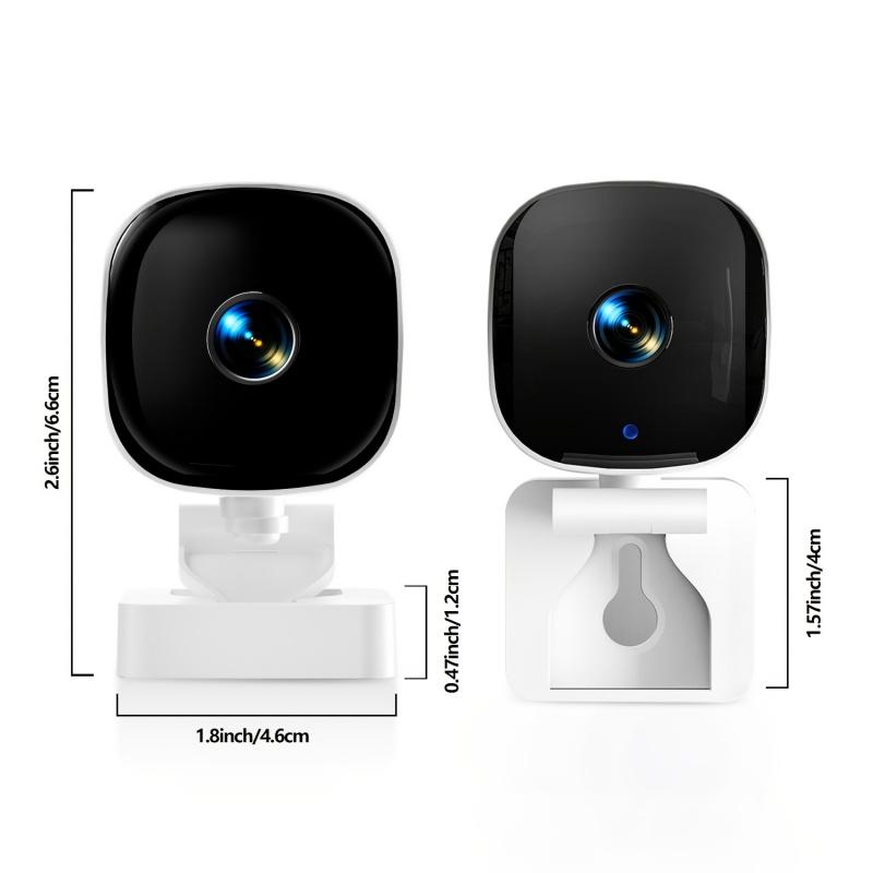 Smart Security Camera with WiFi, Indoor/Outdoor Monitoring, Full Color ...