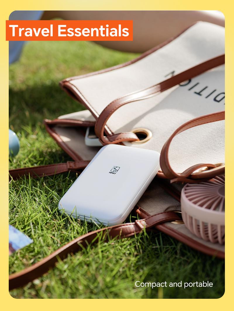 HPRT MT53 Mini Photo Printer, 2x3" Self-Adhesive Instant Color Photos ...