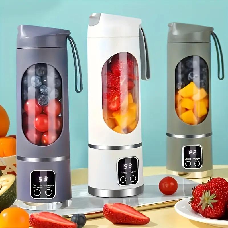 Portable Blender, USB Rechargeable Blender with LED Display for ...