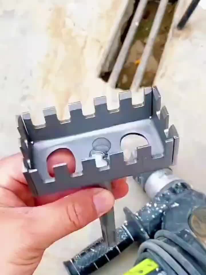 1 Piece 86-Type Square Punch Tool - Damage-Free Wall Design, with ...