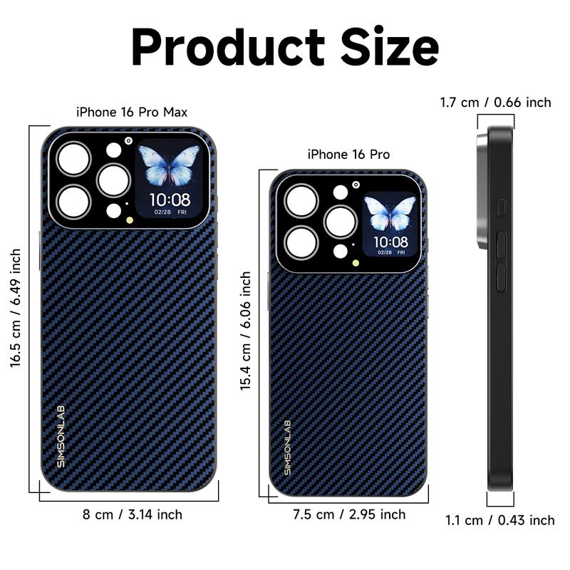 New Fashion Smart Screen Phone Case, Compatible with iPhone 13/14/15/16 ...